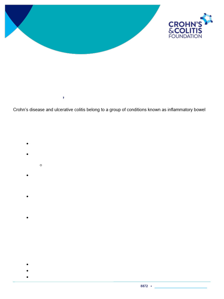 IBD Overview 2023 FINAL | PDF | Inflammatory Bowel Disease | Crohn's ...