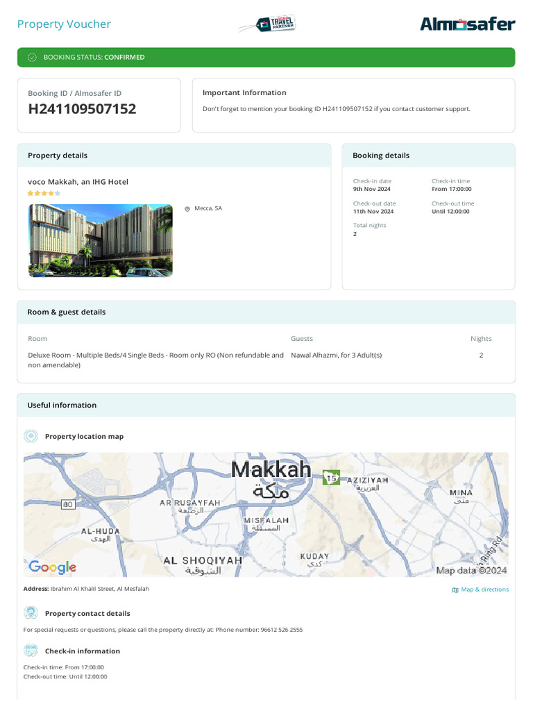 Property Evoucher H241109507152 | PDF | Fee