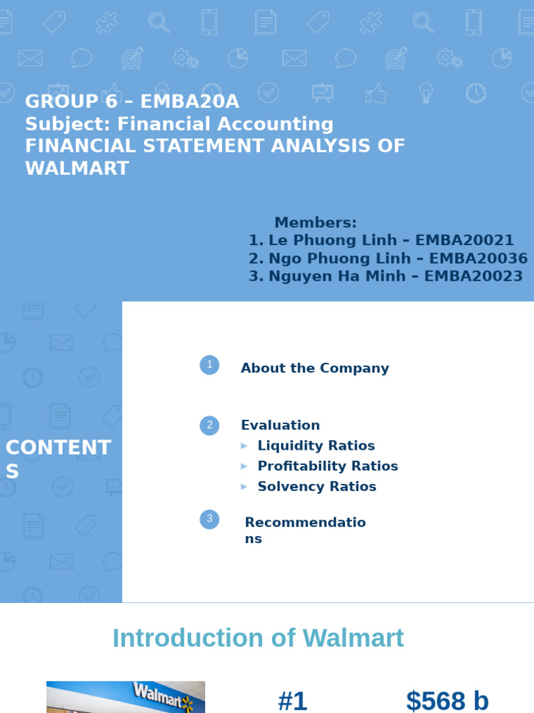 Group 6 Assignment _ PP (Final) | PDF | Dividend | Revenue
