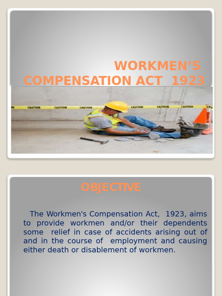 Workmen's Compensation Act Overview | PDF | Employment | Workers ...