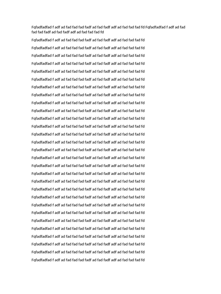 Fqfadfadfad F Adf Ad Fad Fad Fad Fadf Ad Fad Fadf Adf Ad Fad Fad Fad FD ...