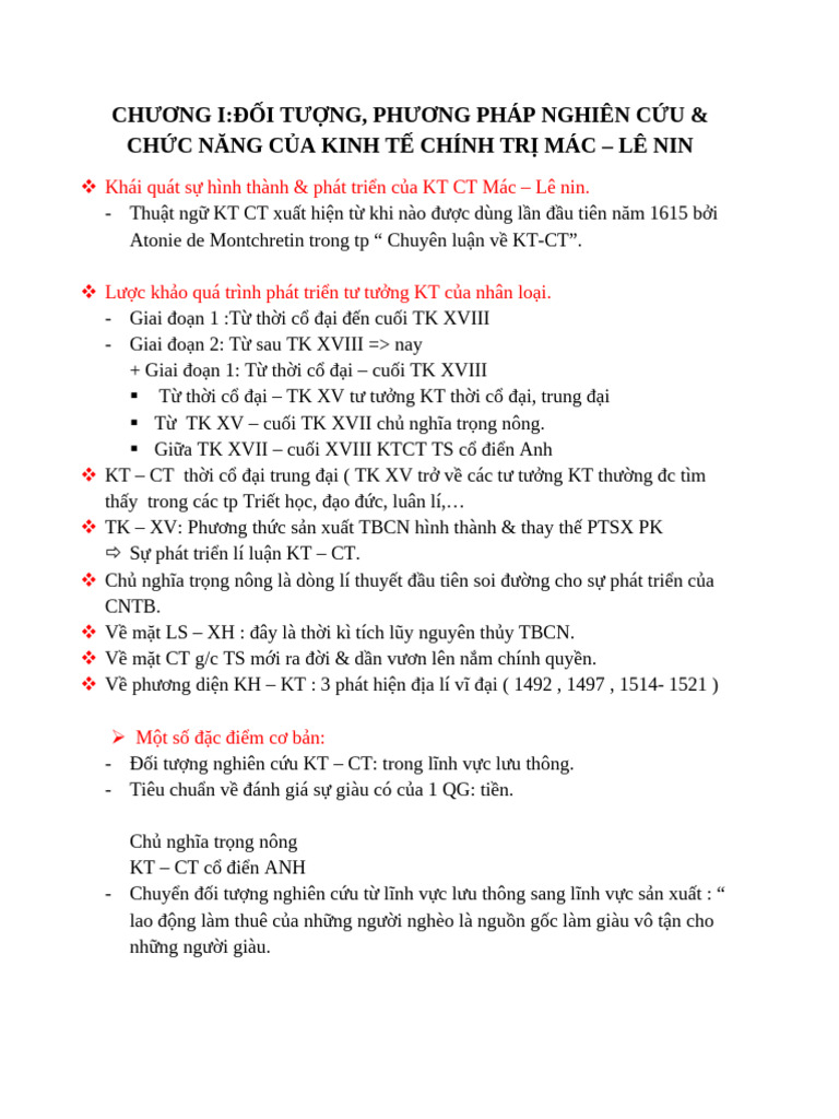 Chương 1 KT CT | PDF