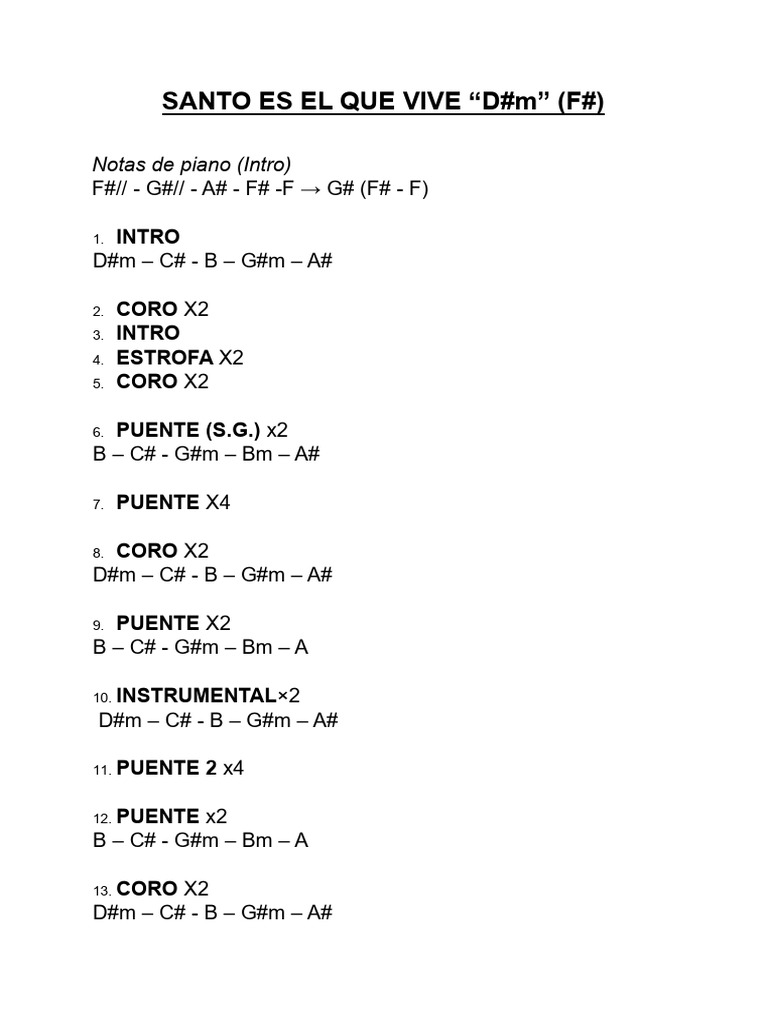 Santo Es El Que Vive-1 | PDF