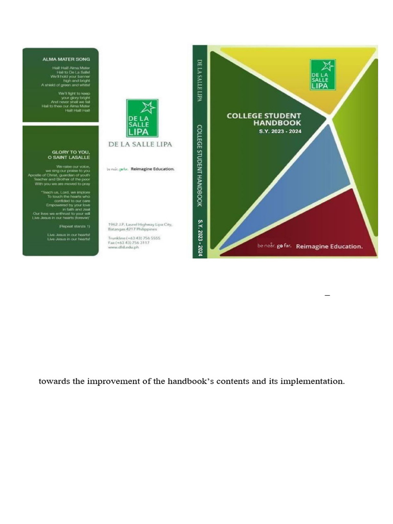 Student Handbook | PDF