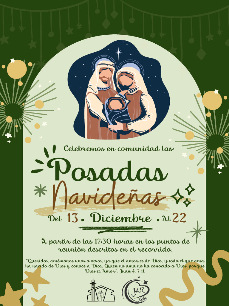 Posadas 2024. Invitación | PDF | María, madre de Jesús