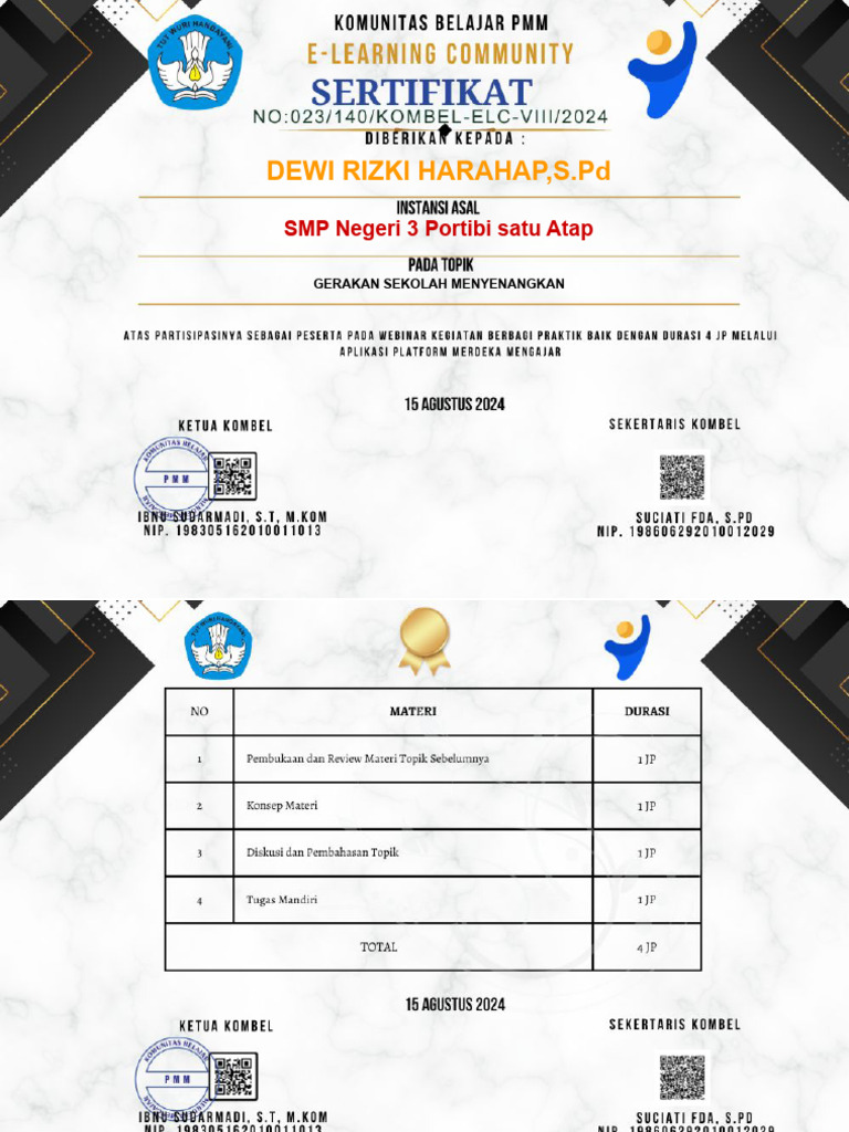 DEWI RIZKI HARAHAP, S.Pd-sertifikat-8 - 15 - 2024 20 - 16 - 35 | PDF