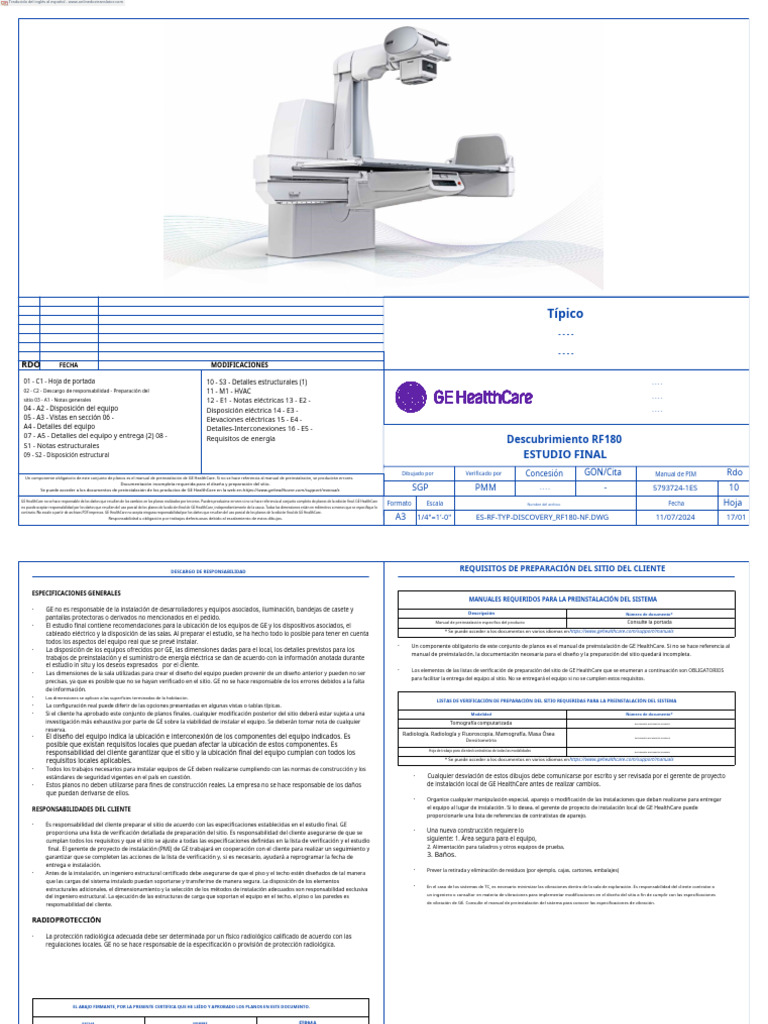 Requisitos de Preparación del Sitio RF180 | PDF | Ingeniería estructural