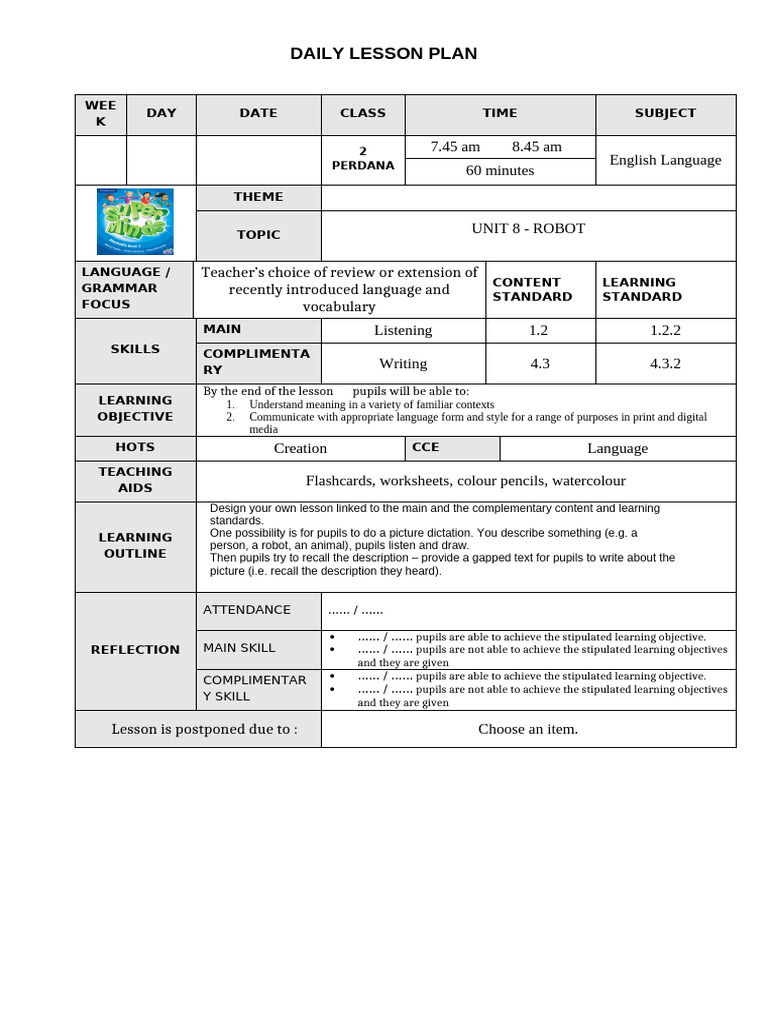 Lesson Plan Yr 2 Week 27 | PDF | Lesson Plan | Learning