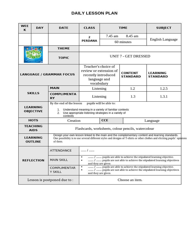 Lesson Plan Yr 2 Week 15 | PDF | Lesson Plan | Learning
