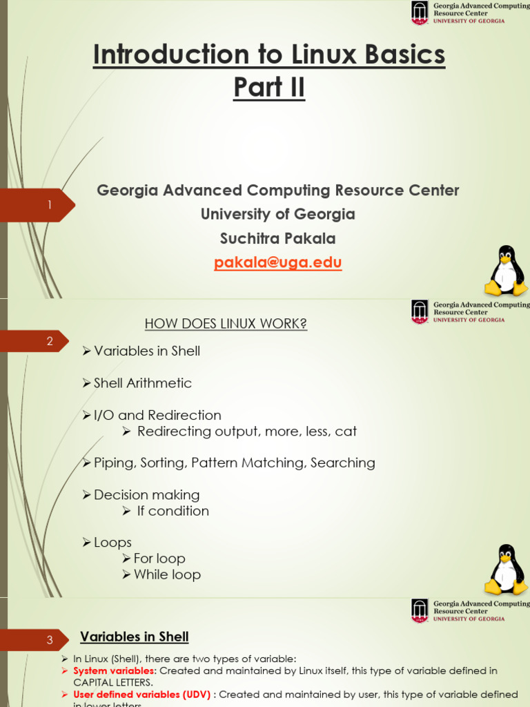 Introduction to Linux Basics Part2 02202017 | PDF | Software Engineering | Computer Architecture