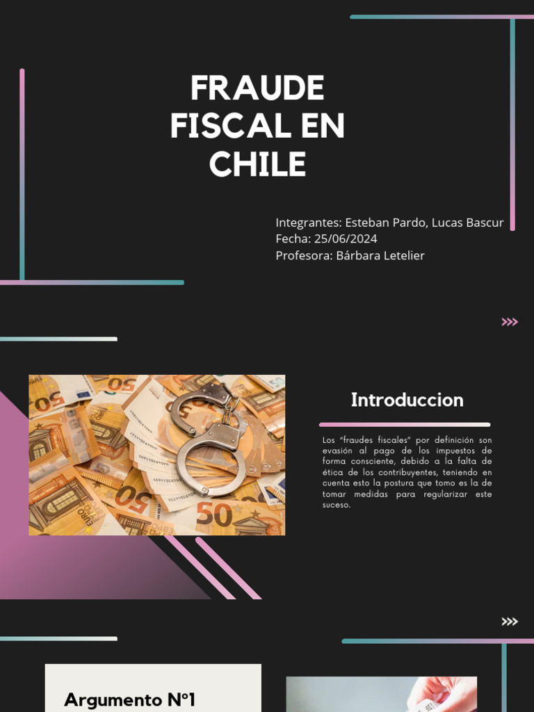 Presentación Fraude Fiscal | PDF