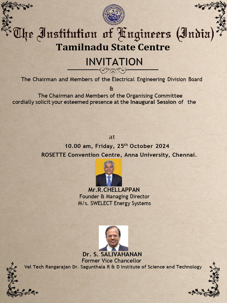 INVITATION-of-39th-National-Convention-of-Electrical-Engineers-on-25 ...