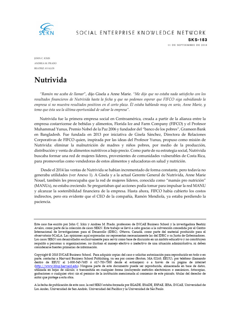 Sks153-Pdf-Spa Nutrivida | PDF | Banco Grameen