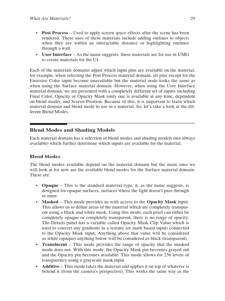 Mastering Technical Art in Unreal Engine - Materials and VFX by Stuart Butler-47 | PDF ...