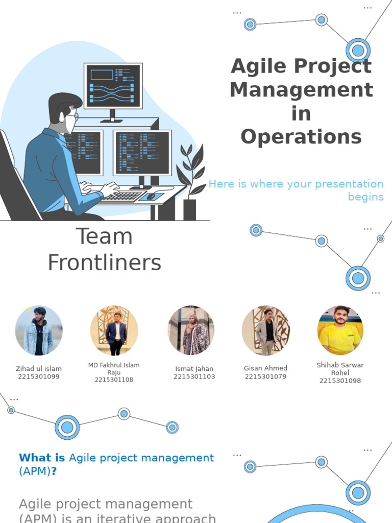 Om Presentation Zihad | PDF | Agile Software Development | Software Development Process