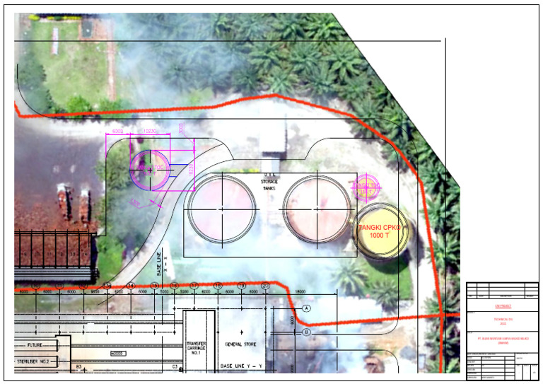 BMKM-TOC-Layout Tangki TOC 500 T-Revisi2 | PDF