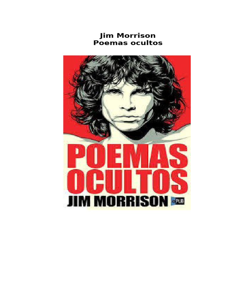 Poemas Ocultos de Jim Morrison | PDF | Amor