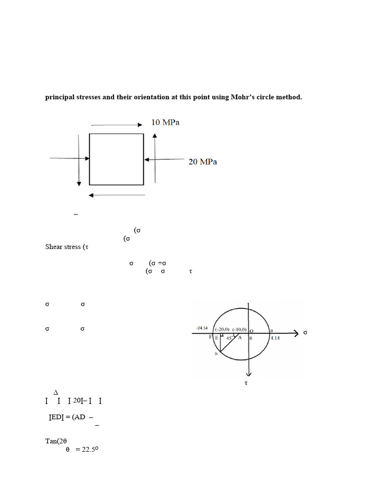 CE211_mid sem_solution | PDF | Bending | Stress (Mechanics)