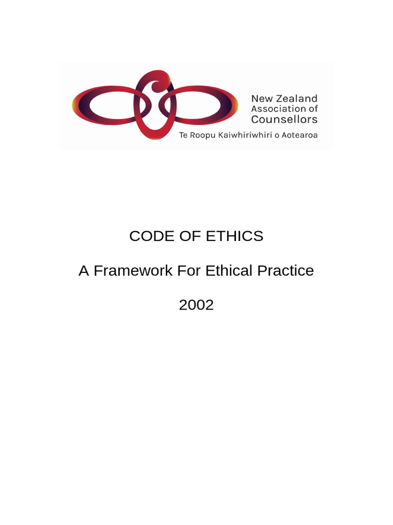 NZAC Code of Ethics 2020 Overview | PDF | Mediation | Confidentiality
