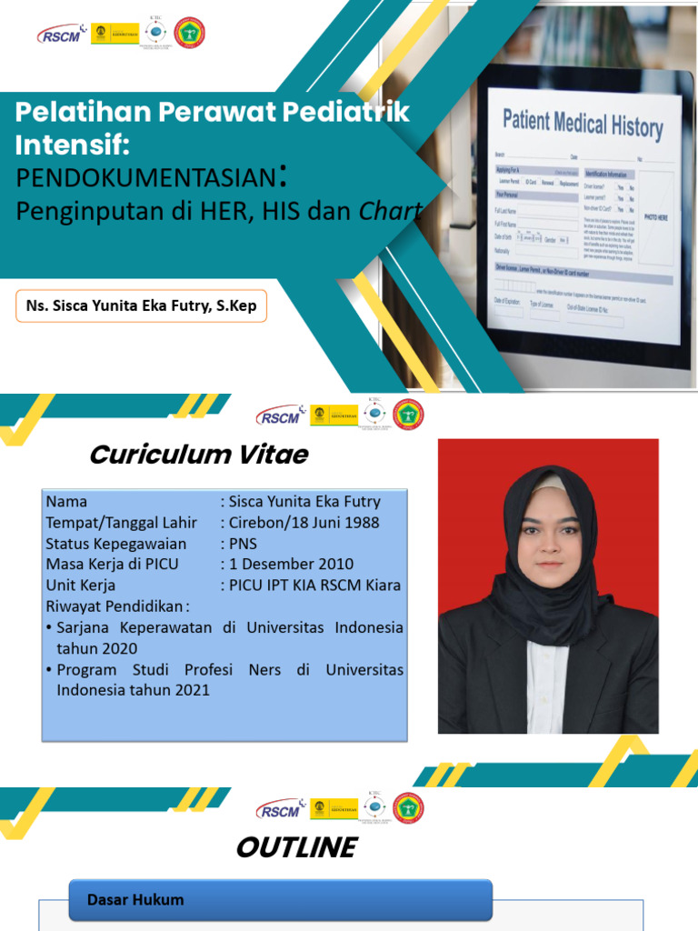 Pendokumentasian EHR, HIS, Chart | PDF