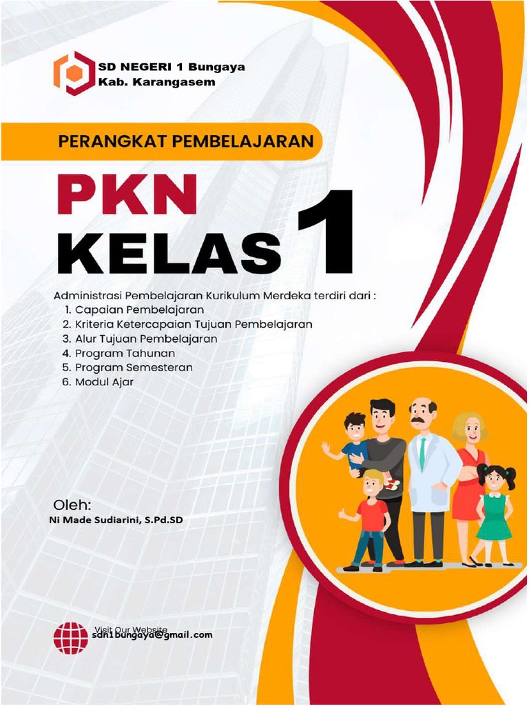 Perangkat PKn Kelas 1 Kumer | PDF