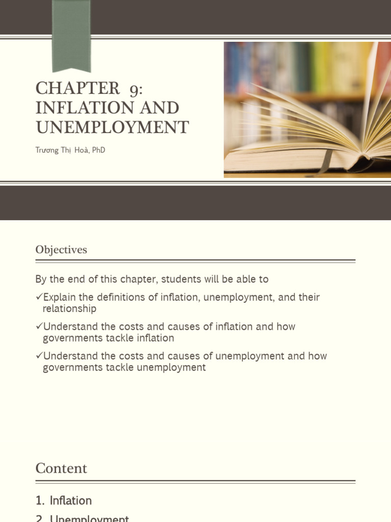 Chapter9-Inflation and Unemployment | PDF | Unemployment | Inflation