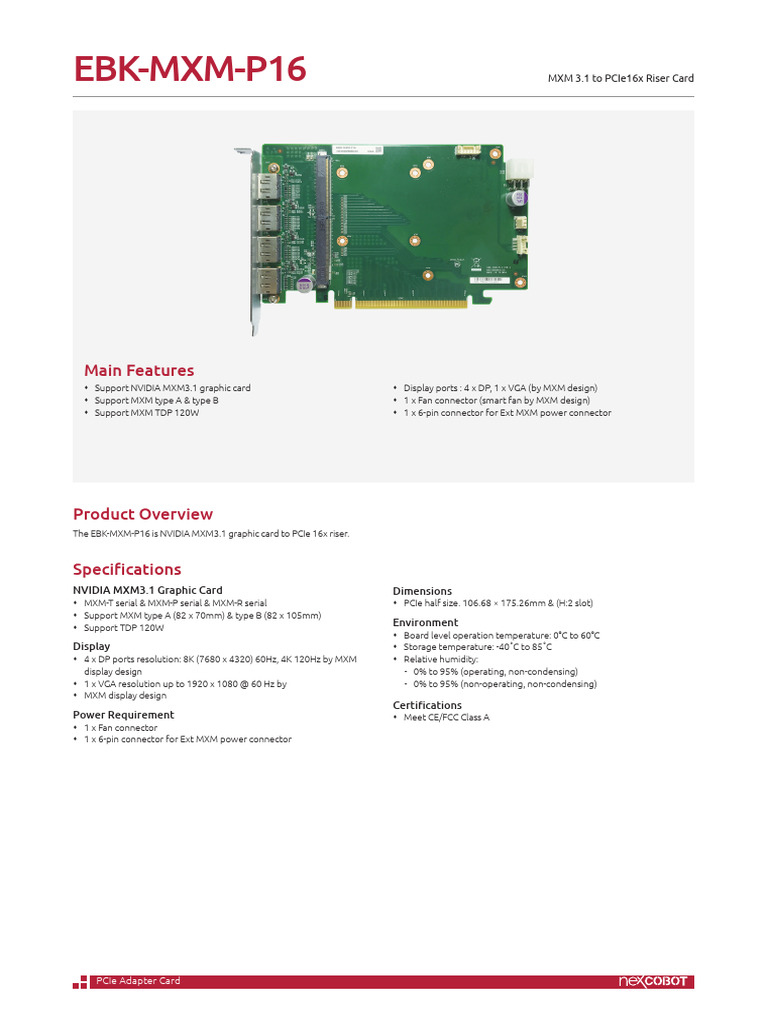 Ebk MXM P16 | PDF | Computing | Ibm Pc Compatibles