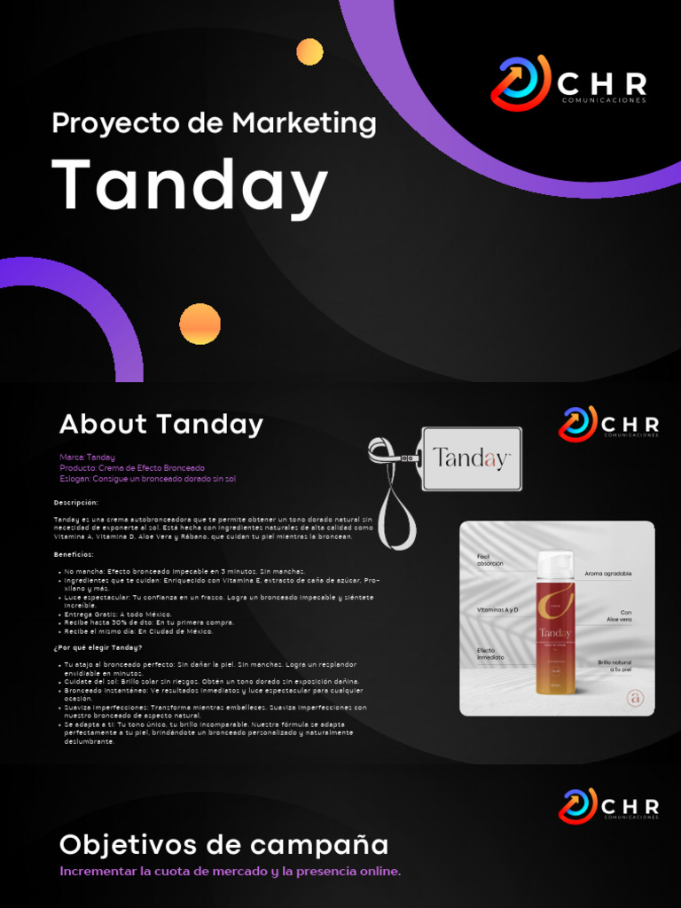 Crema Autobronceadora Tanday: Bronceado Sin Sol | PDF | Publicidad ...