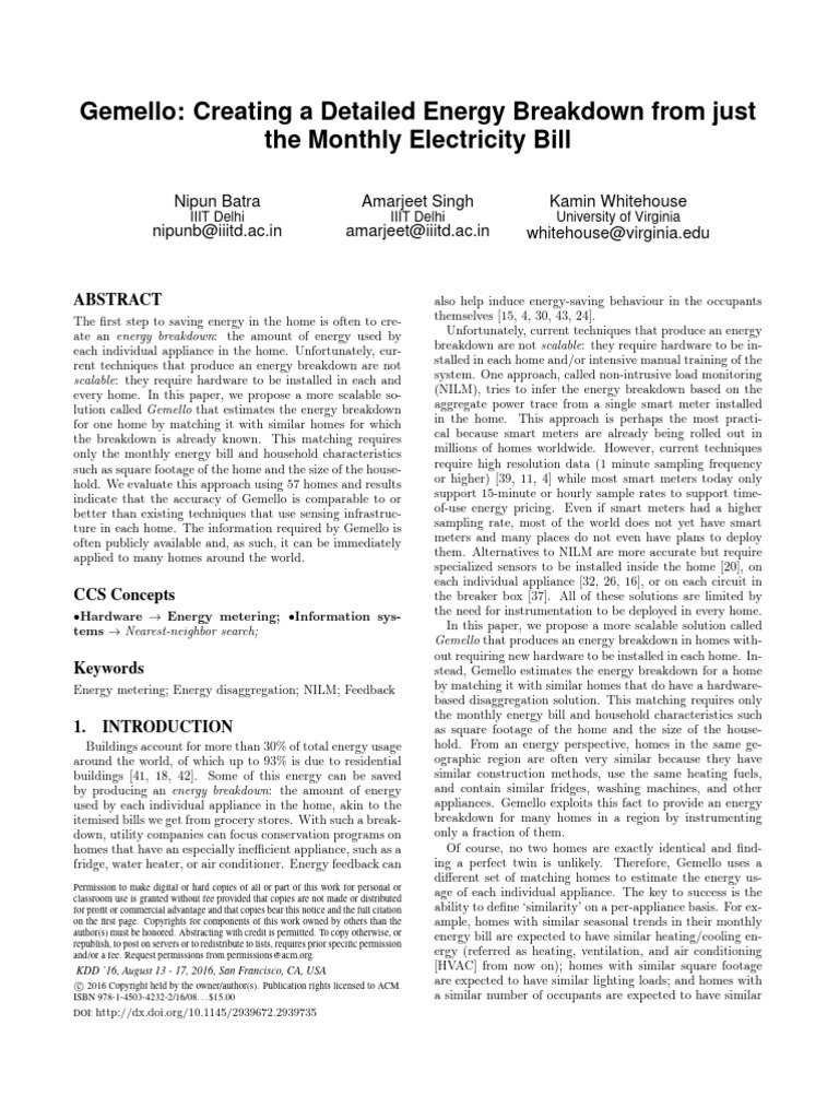 11 - Gamello Creating A Detailed Energy Breakdown From Just The Monthly ...