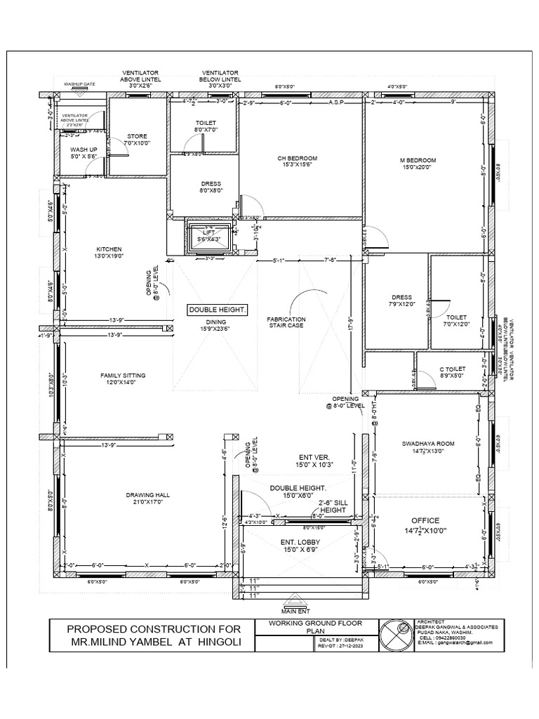 Revised Plan Ground Floor 26-12-23 | PDF | Culture Of Queensland | Queensland Heritage Register
