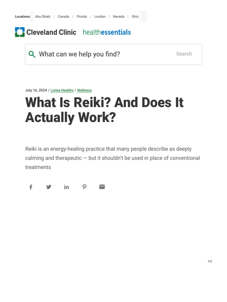 Reiki - How Energy Healing Works | PDF | Reiki | Energy Medicine