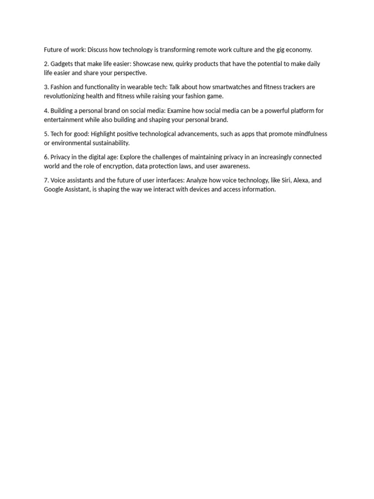 Future of Work | PDF