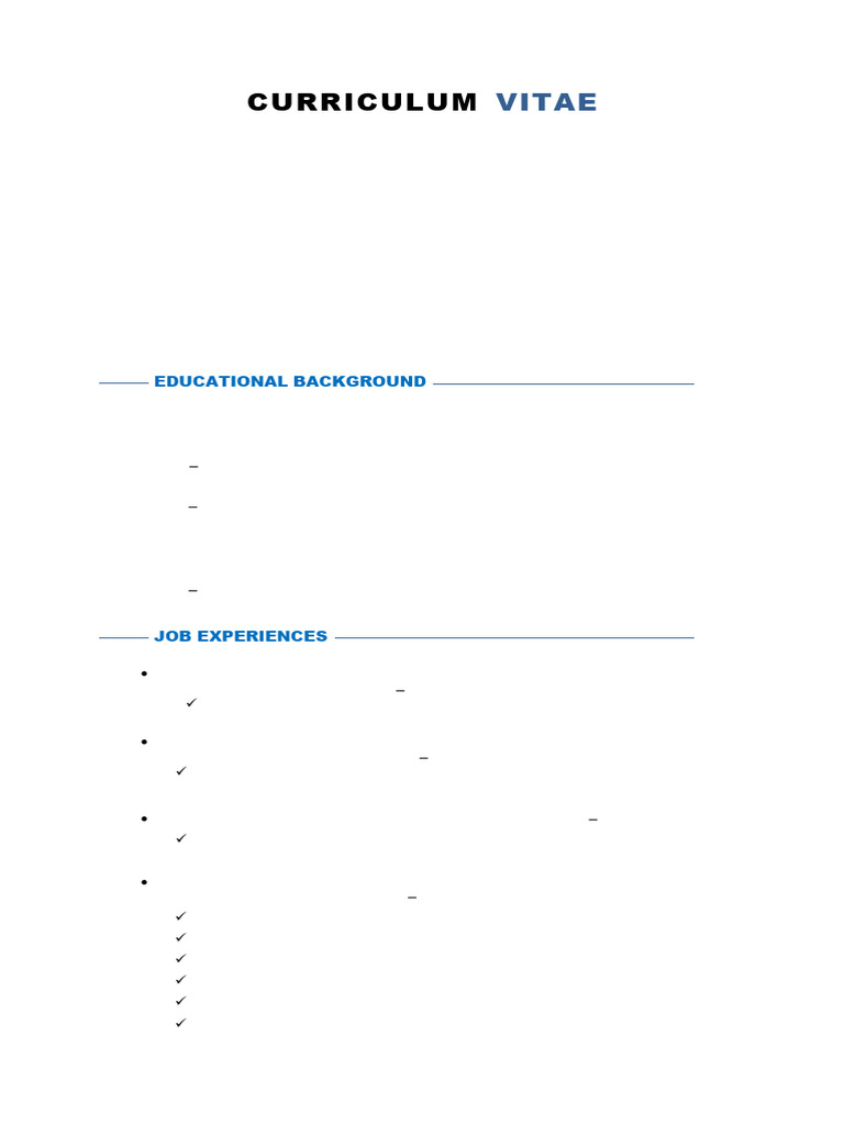 Siti Maria Ulfa_CV | PDF | Business | Accounting