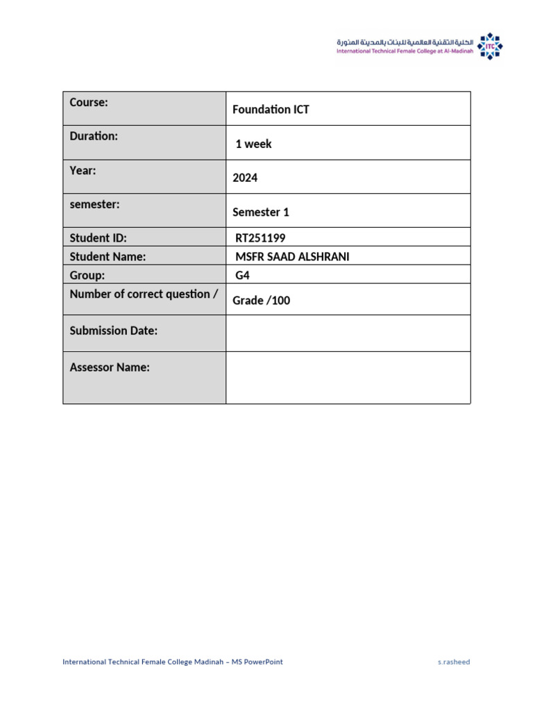 MS Powerpoint Project 2_Final Revised Version (2) | PDF | Microsoft ...