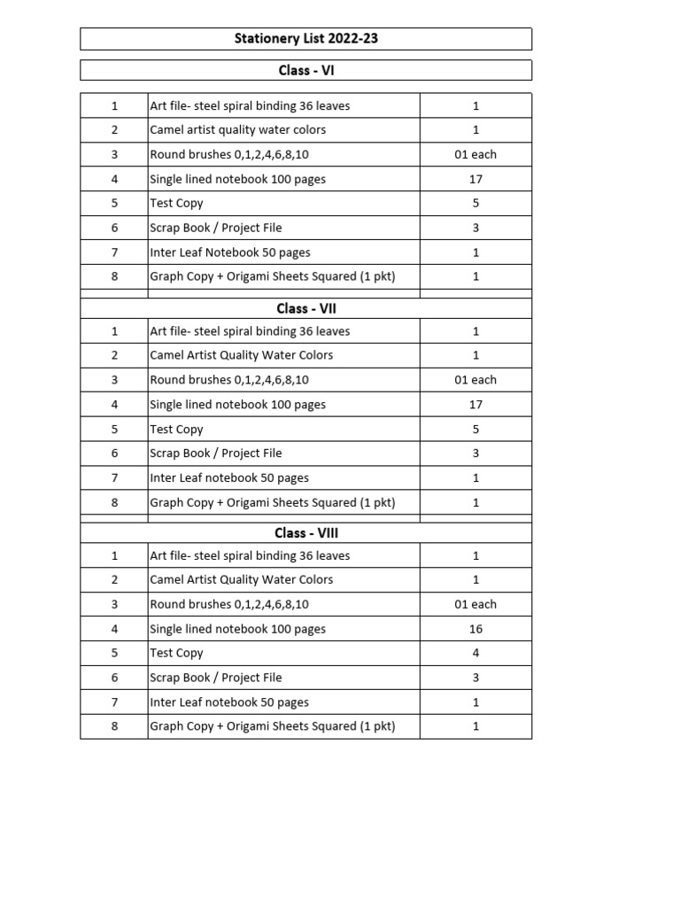 Booklist__2022_-_23 | PDF | Notebook