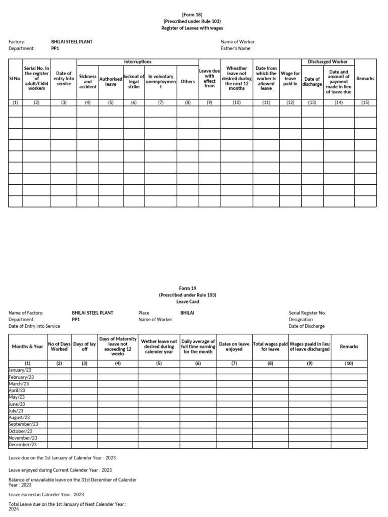 Form 18_19 | PDF | Business Ethics | Economies