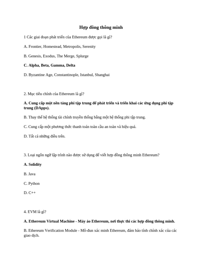 H P Đ NG Thông Minh: C. Alpha, Beta, Gamma, Delta | PDF