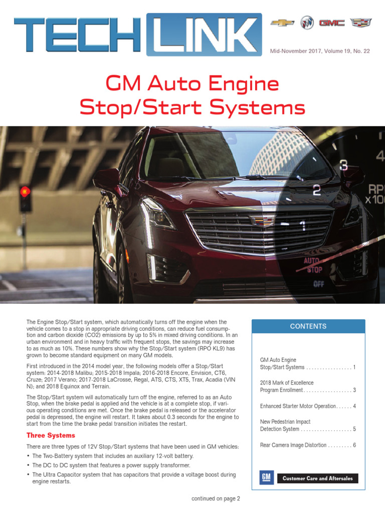 GM TechLink 22 Mid-November 2017 | PDF | Direct Current | Power Supply