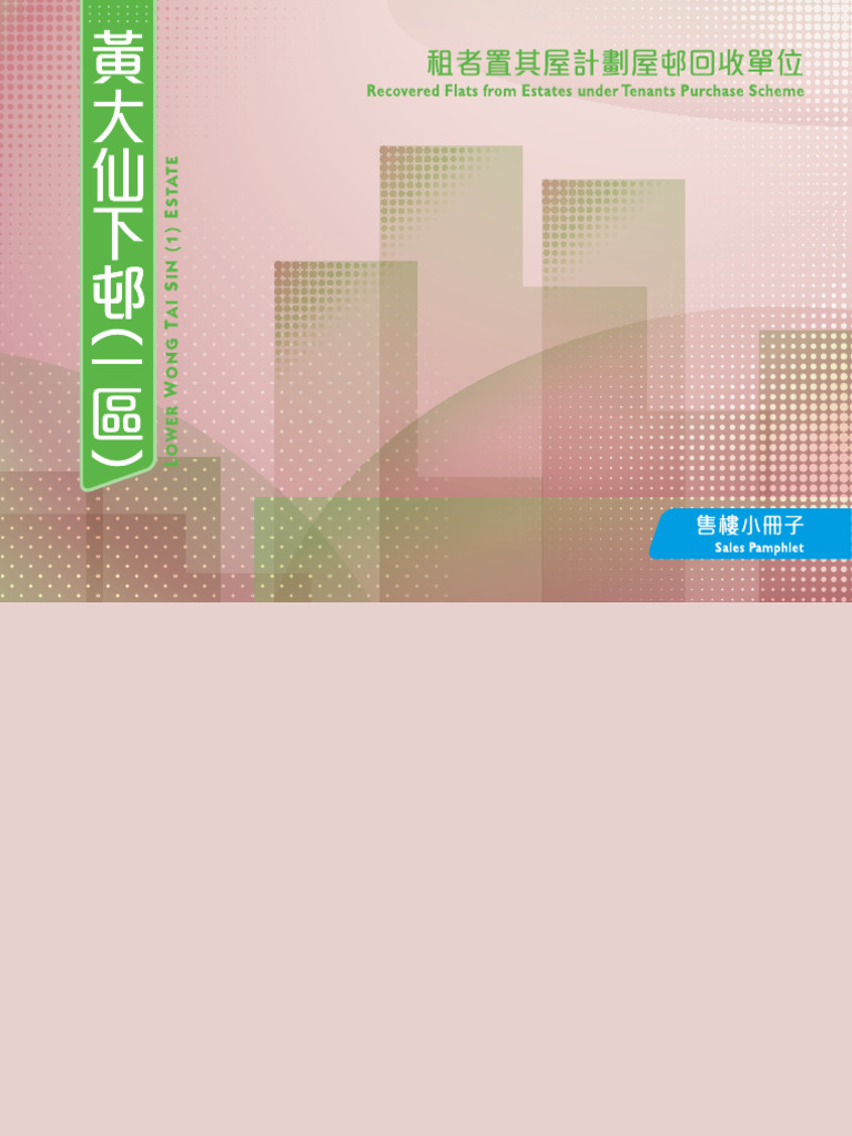 Tenants Purchase Scheme Pamphlets Lowerwongtaisin1 | PDF | Mortgages | Fee