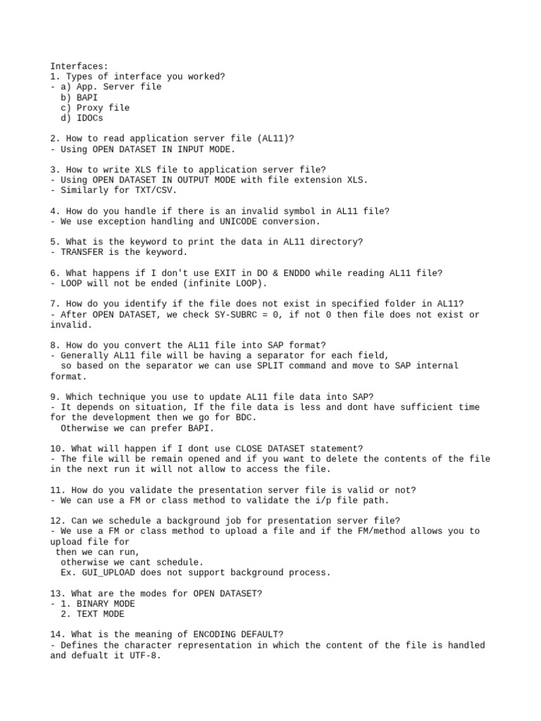 FAQs Interface | PDF | Computer File | Computer Engineering