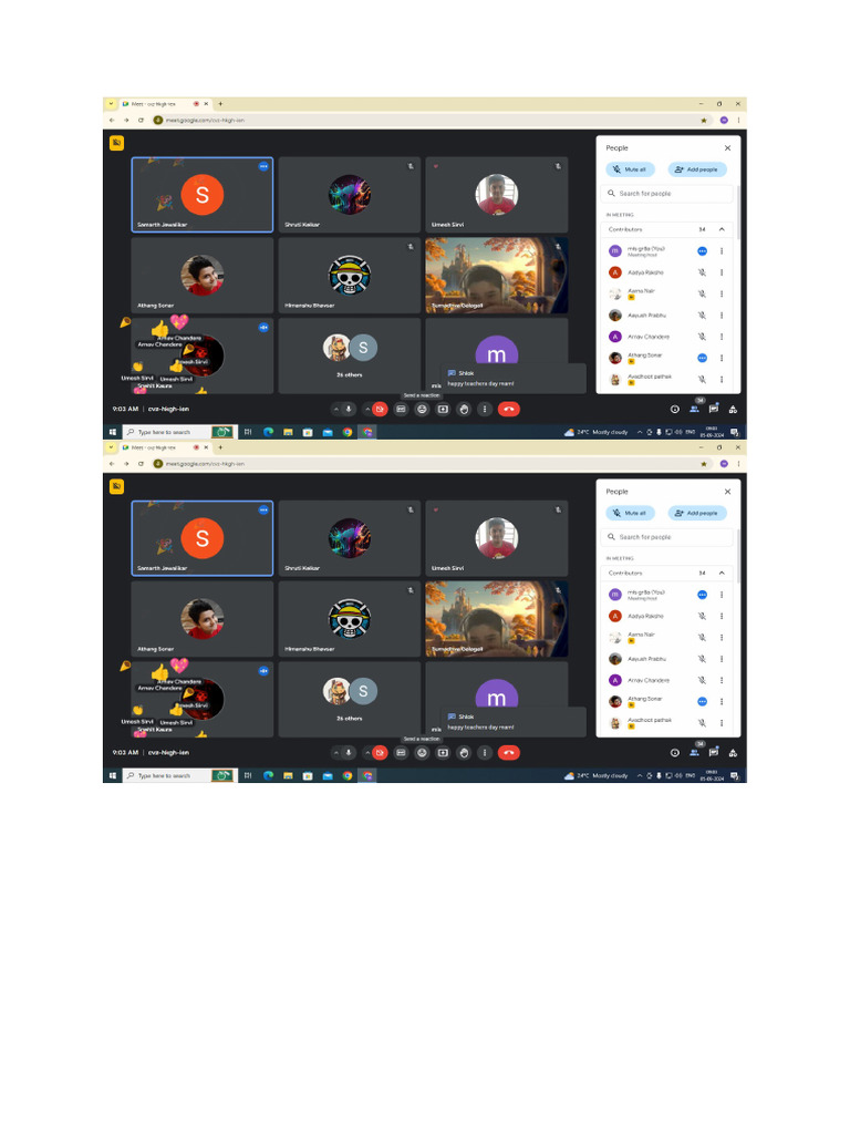 5th Sep Class 8A | PDF