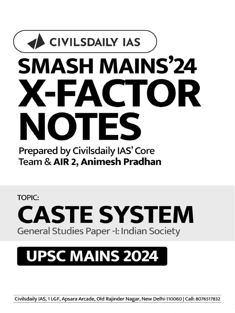 Caste | PDF | Dalit | Caste