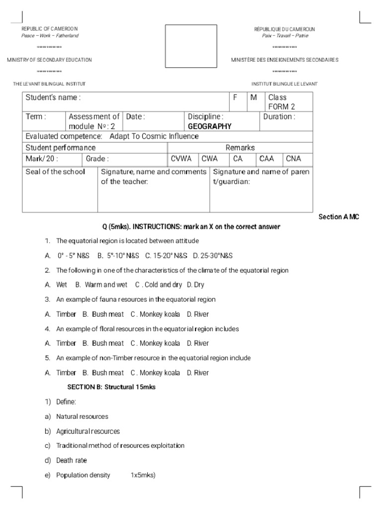 form_2 geo Levant_Phoenix | PDF