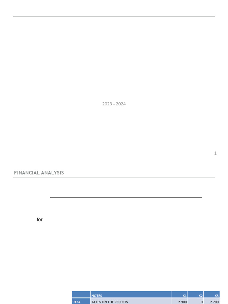 Part3c Financial Analysis Exercises Solution | PDF | Balance Sheet | Depreciation