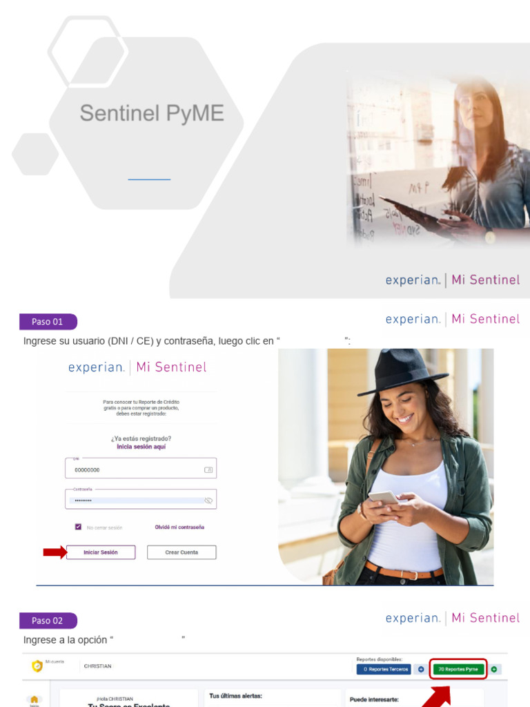 Manual de Nueva Plataforma Sentinel PyME | PDF