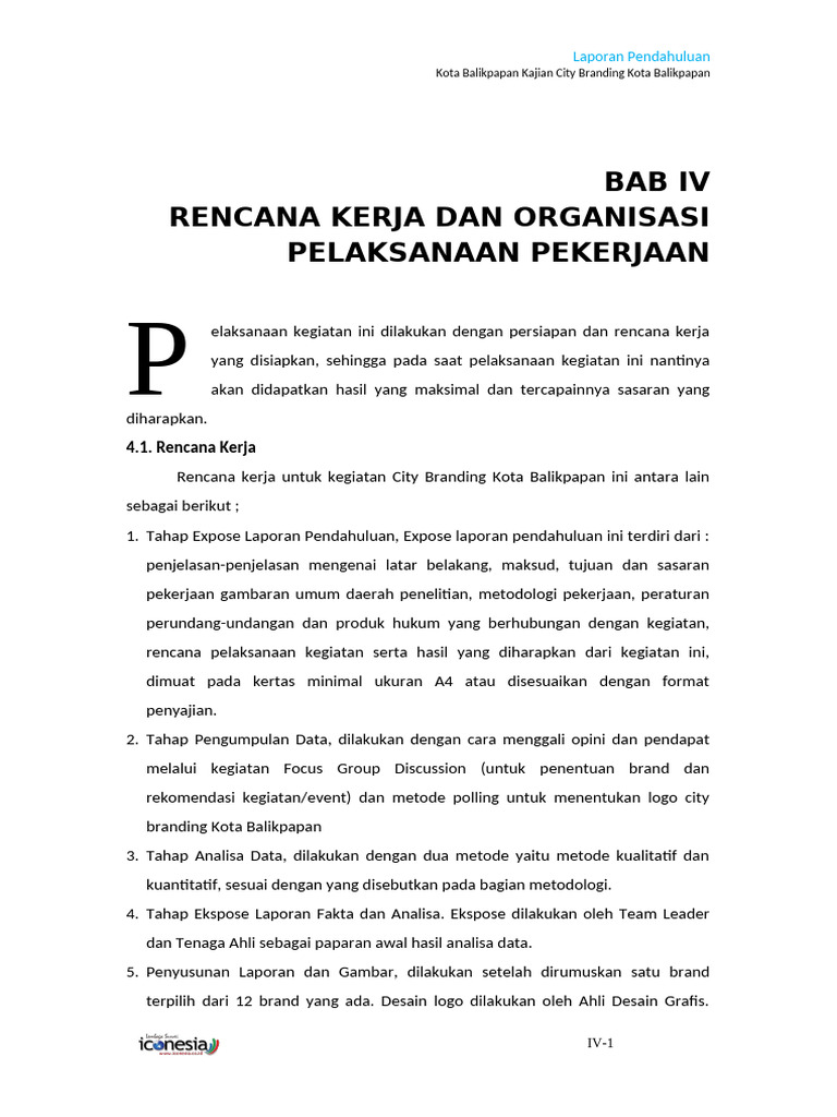 Lapda bab 4 City Branding Bpn | PDF