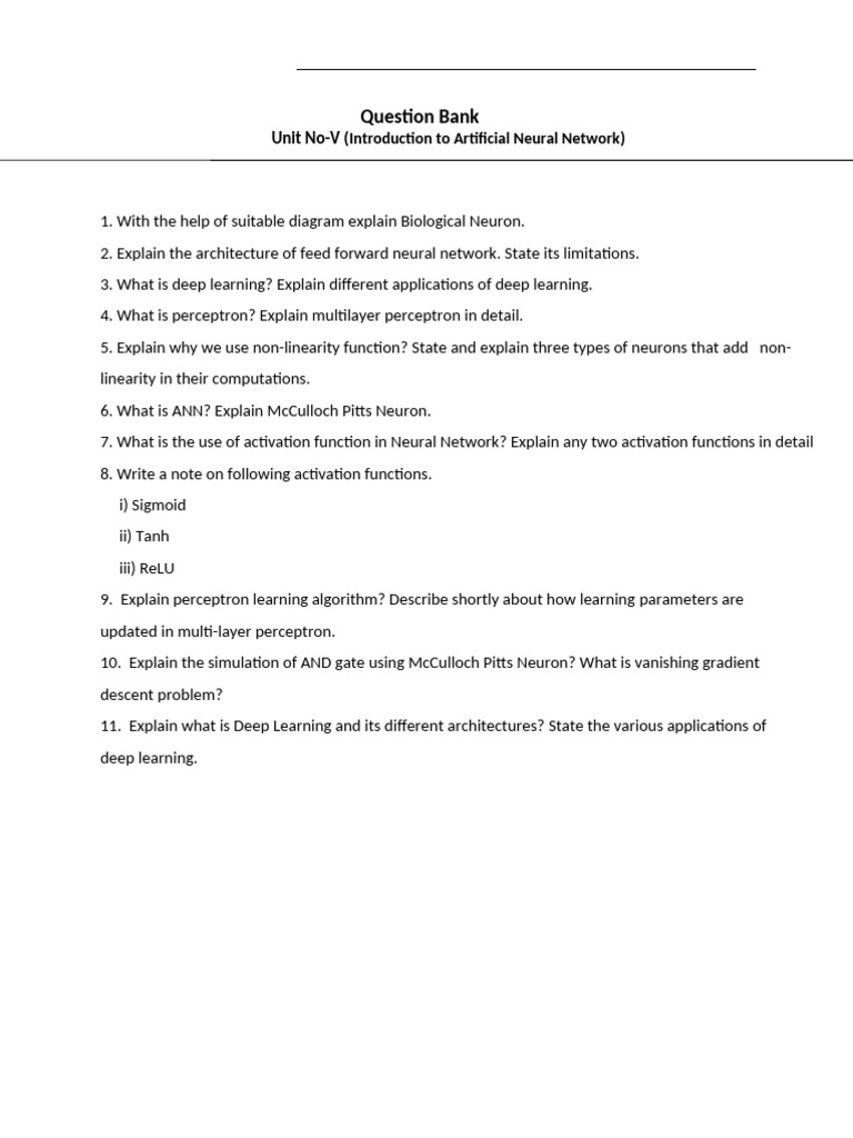 quebank ML unit 5 | PDF