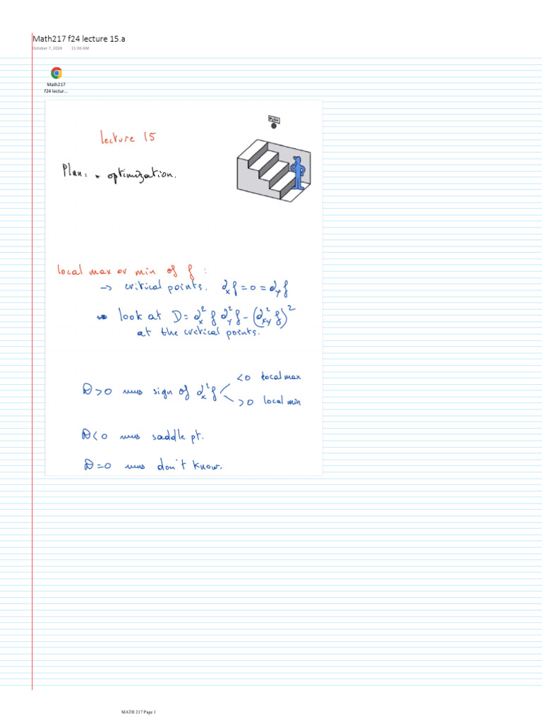 Math 217 Lecture 15 | PDF