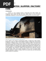 A Case Study of The Kentex Fire Tragedy | PDF | Unemployment Benefits ...