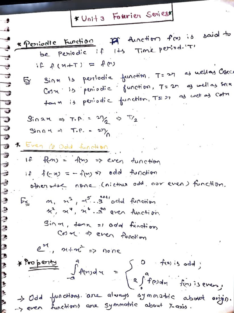 I sem M1 Unit-3 | PDF